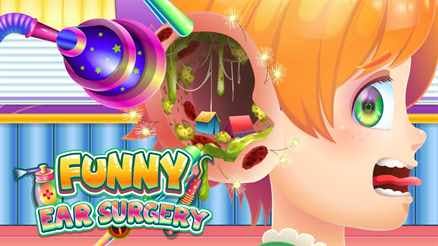 Funny Ear Surgery 🕹️ Play Funny Ear Surgery on GameGab